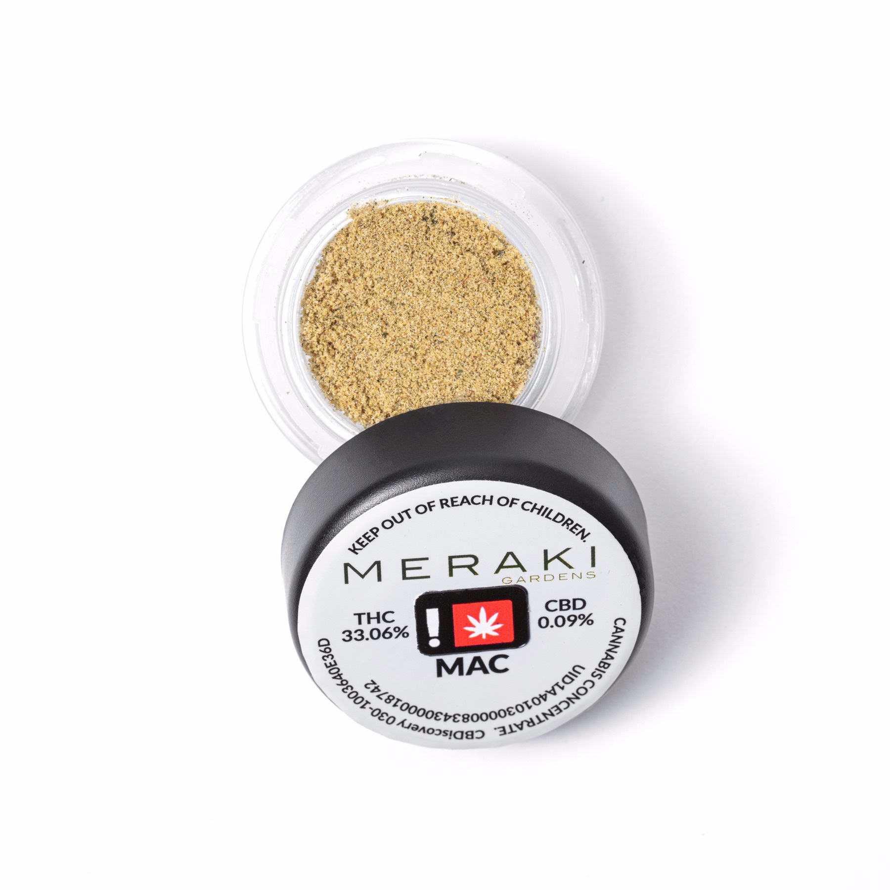 Meraki Gardens: MAC Kief 1g | Leafly